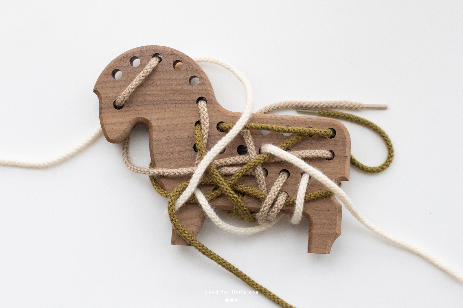 naef Schnurpfel Pony 木馬穿線遊戲 – Kids+ Icon 大人小孩。玩具箱